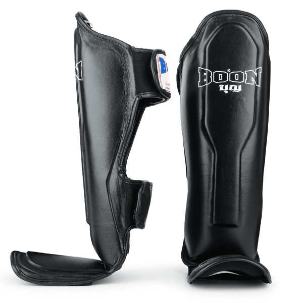 Boon Muay Thai Shin Guards - Black – Muay Thailand