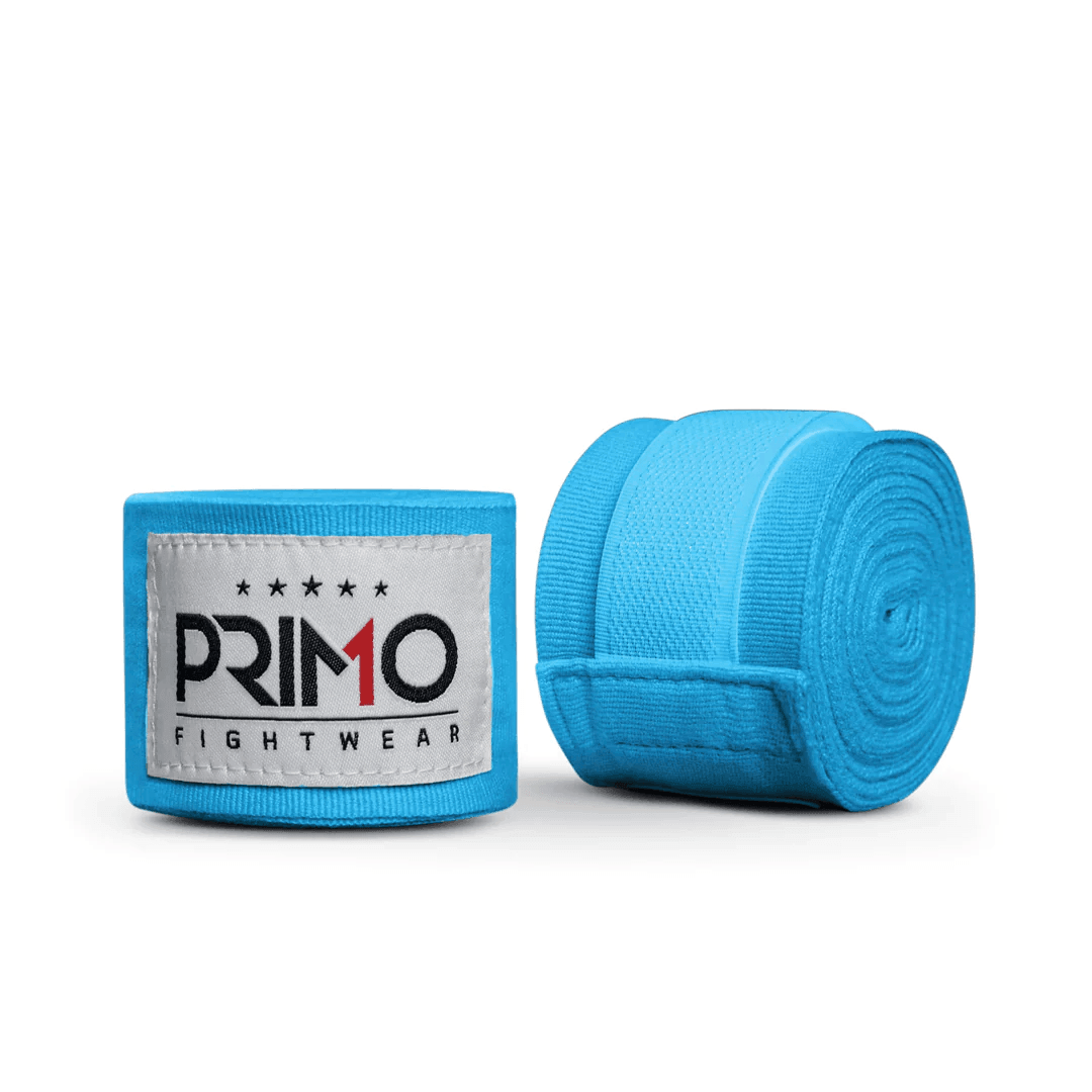 Primo Hand Wraps 4m - Electric Blue – Muay Thailand